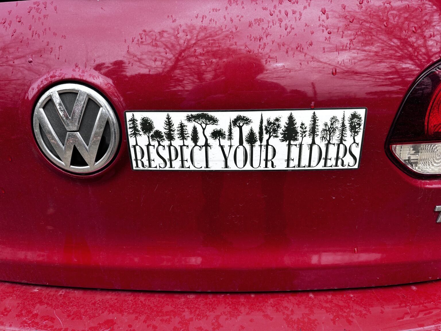 Respect Your Elders Bumper Stickers – Elora Environment Centre